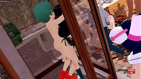 My Hero Academia Hentai Midoriya Having Sex With Froppy While Ochako