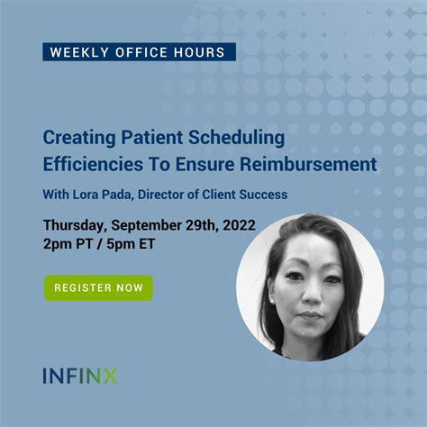 Patientaccess Patientscheduling Eligibilityverification Infinx