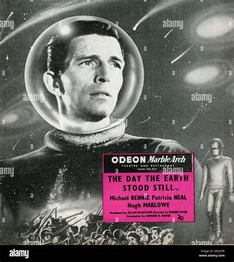 Michael Rennie In The Day The Earth Stood Still 1951 Director Robert Wise Based On A Story By