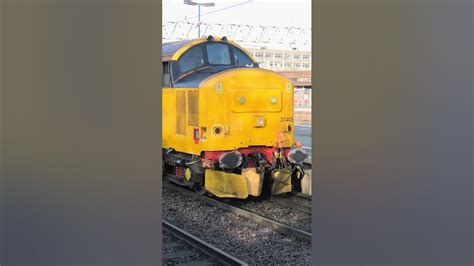 Epic Sounds From Class 37409 At Stafford 61223 Railways Train