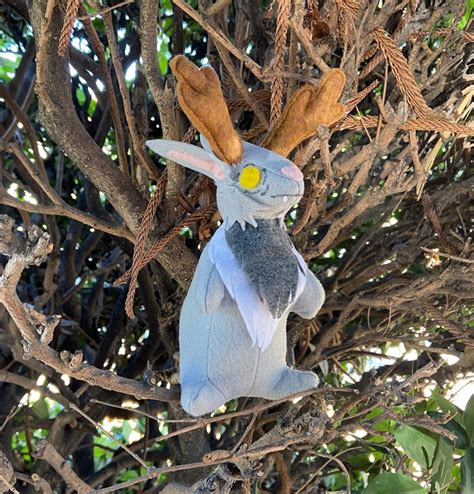 Jackalope Wyoming Cryptid Plush Etsy