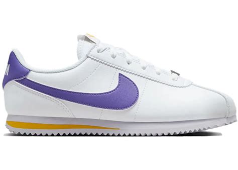 Nike Cortez Lakers Gs Dm0950 105 Us
