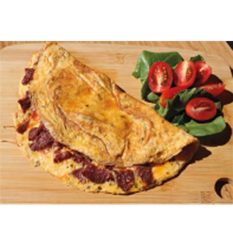 Sucuklu Omlet Çay Rain Go Menu