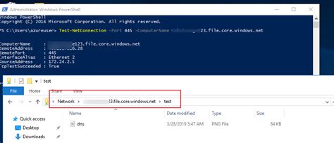 Azure File Shares Could Not Be Accessed Port 445 Stack Overflow