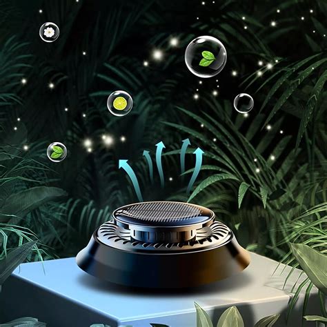 Solar Powered Car Air Freshener And Essential Oil Diffuser Fashionxmall