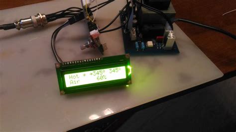 Контроллер паяльного фена Аппаратная платформа Arduino