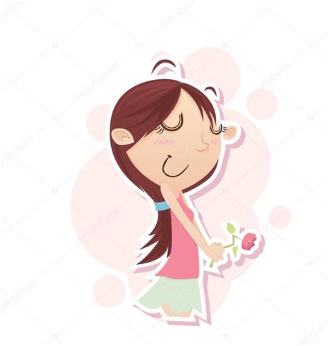 Blushing Girl Cartoon At Roger Hughes Blog