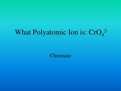 Ppt What Is The Formula For Ammonium Powerpoint Presentation Free