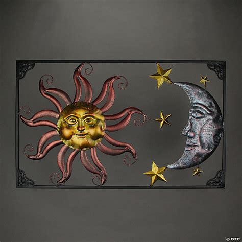 Celestial Sun And Moon Art