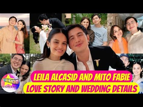 Leila Alcasid And Mito Fabie Love Story And Wedding Details Youtube