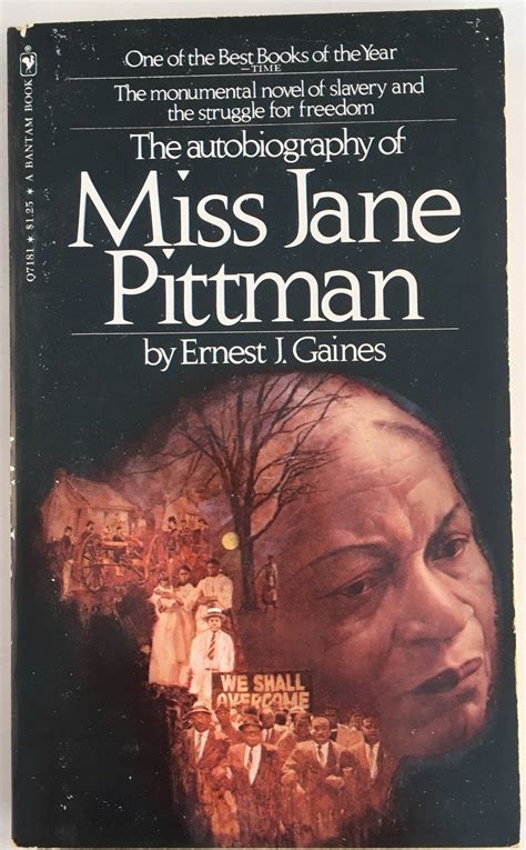 The Autobiography Of Miss Jane Pittman By Ernest Gaines Pb Paperback