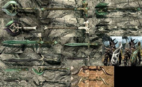 Glass Weapons Obsidian The Elder Scrolls V Skyrim Mods Curseforge