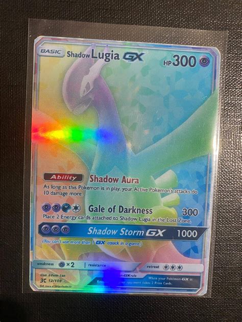 Shadow Lugia Gx Charizard Gx Ex Vmax V Pokémon Tarjeta Orica