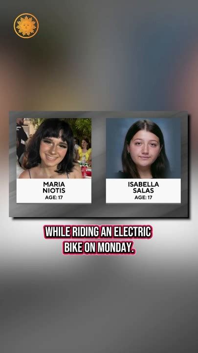 Two Teenage Girls Maria Niotis And Isabella Salas Were Killed After