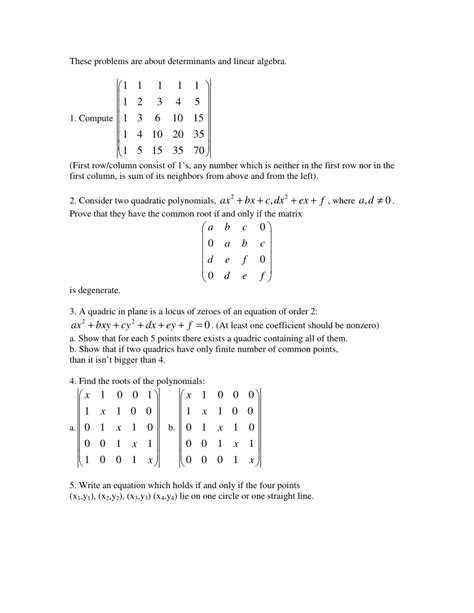 Pdf Matherials For Training Of Israel Team For International Math