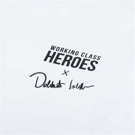 Working Class Heroes X Deliberate Indifference T Shirt Tee White