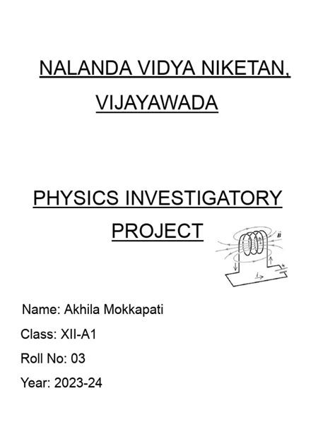 To Study The Factor On Which The Self Inductance Of A Coil Depends