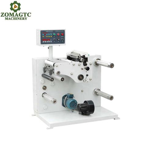 Label Slitting Rewinding Machine Adhesive Label Slitter With Slitting