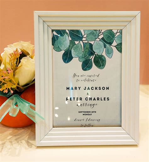 Uvz Crafts Photo Frame Single Picture Frame Mango Wood Border Stand