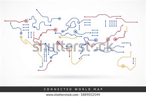 High Tech Map Photos And Images Shutterstock