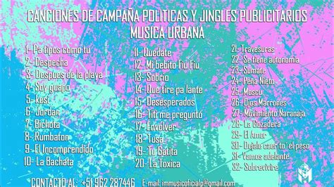 Canciones Para Campaña Políticas Y Jingles Publicitarios Im Music