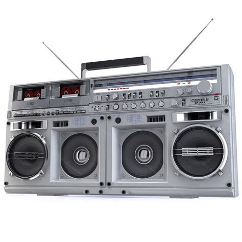 Legend Boombox Sharp Gf 3d Model