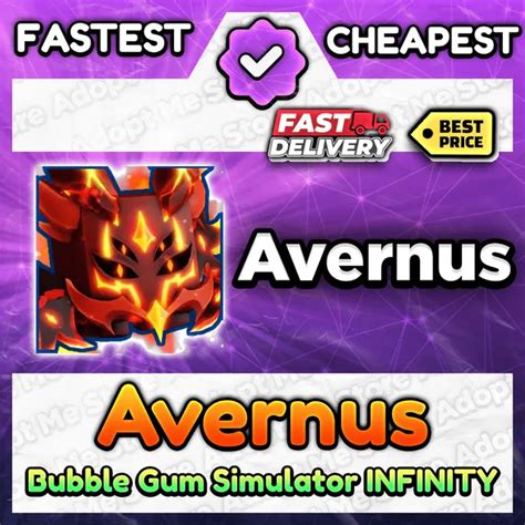 Avernus Bgsi Bubble Gum Simulator Infinity Game Item Gameflip