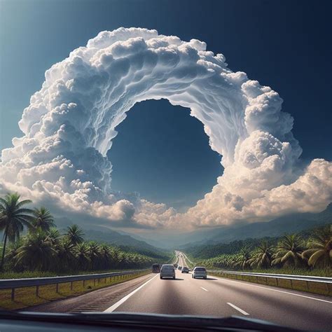 Cloud Formations Premium Ai Generated Image