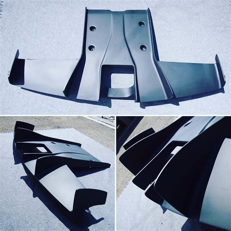 Leap Tau R53 Mini Rear Diffuser Orranje Performance Leap R53 Tau