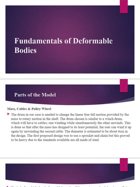 Fundamentals Of Deformable Bodies Pdf Gear Electric Motor