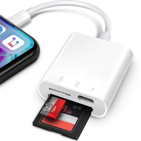Adakot Sd Card Reader Usb C 3 In 1 Adapter Iphone 1615 Macbook