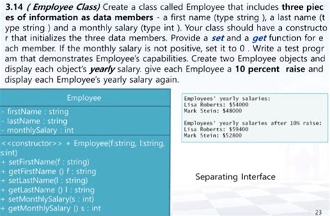 Solved Create A Class Called Employee That Includes Three
