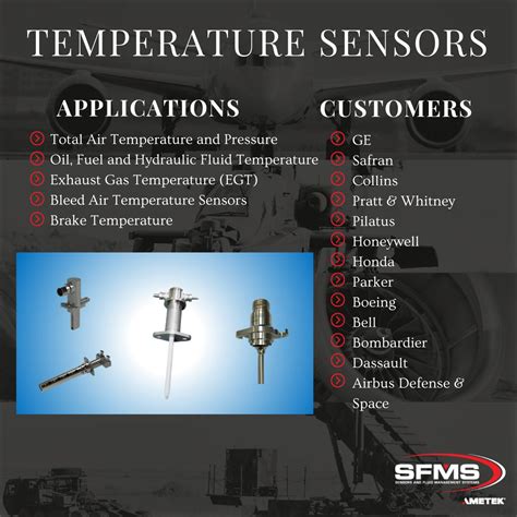 Temperature Sensors Aerospace Defense Engineering Manufacturing Ametek Sensors And Fluid