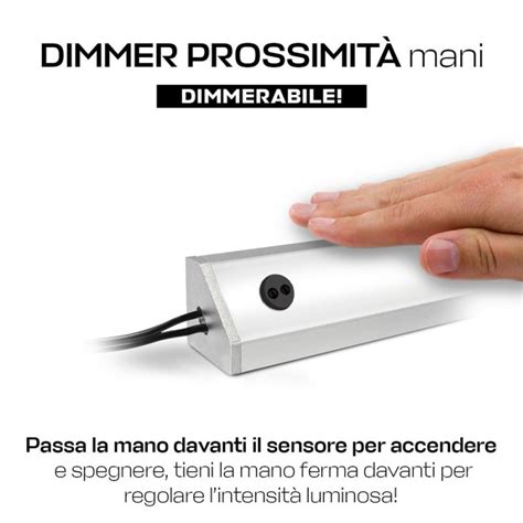 Switch And Dimmer With Proximity Sensor 12 24dc 8a For Hand Switching