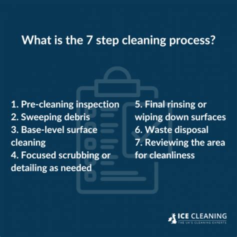 What Are The 7 Steps In The 7 Step Cleaning Process At Hudson Hawker Blog