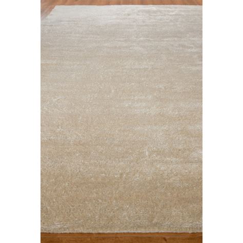 Exquisite Rugs Plush Hand Knotted Woolviscose Ivory Area Rug Wayfair
