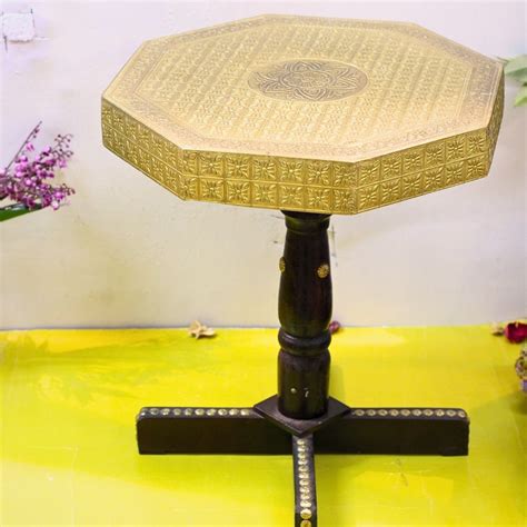 Brass Peg Table 12 Pink City Handicraft