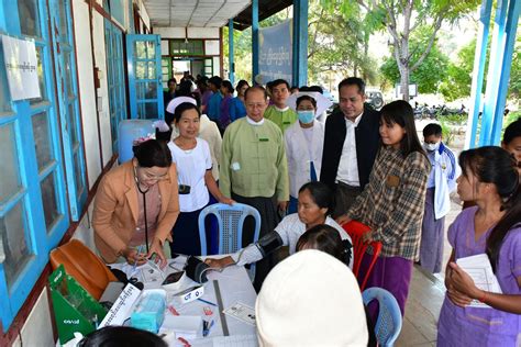 ညောင်ဦးမြို့နယ် တောင်ဇင်းကျေးရွာအုပ်စုအတွင်းရှိ ဒေသခံပြည်သူများအား