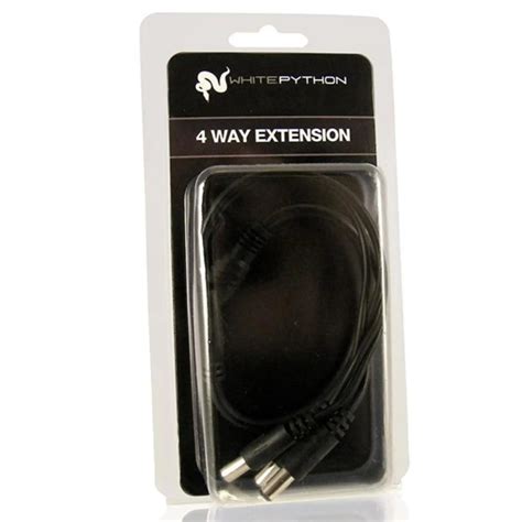 Buy White Python Led 4 Way Extension Cable Online At £789