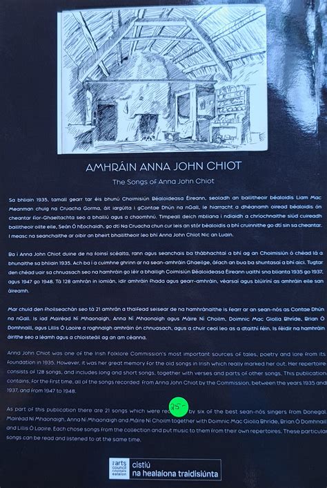 Amhráin Anna John Choit The Songs Of Anna John Choit Custys Music