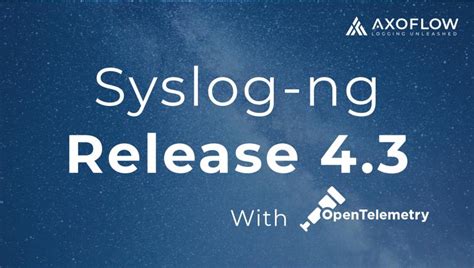 Róbert Fekete On Linkedin Opentelemetry Support In Axosyslog And