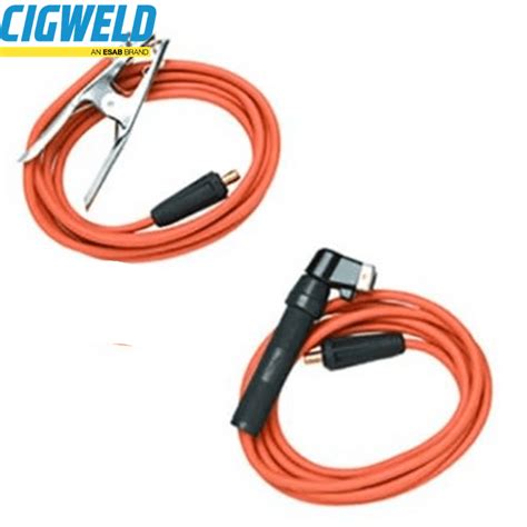 Ws42550 Cigweld Welding Lead Set 250 Amp 25mm 50mm Plug Twist Lock