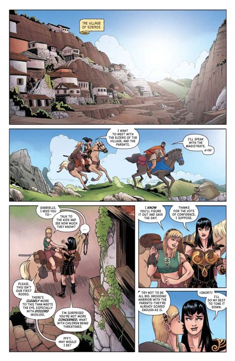 Exclusive Preview Read The Entire First Chapter Of Xena Warrior