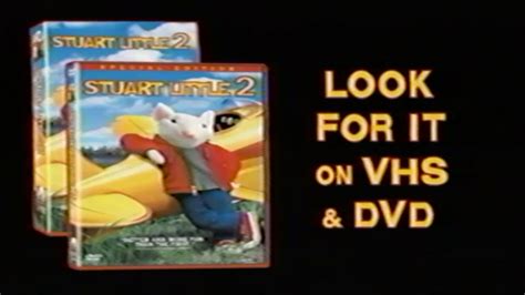 Stuart Little 2 2002 Vhs Movie Trailers Previews Vhs Rip