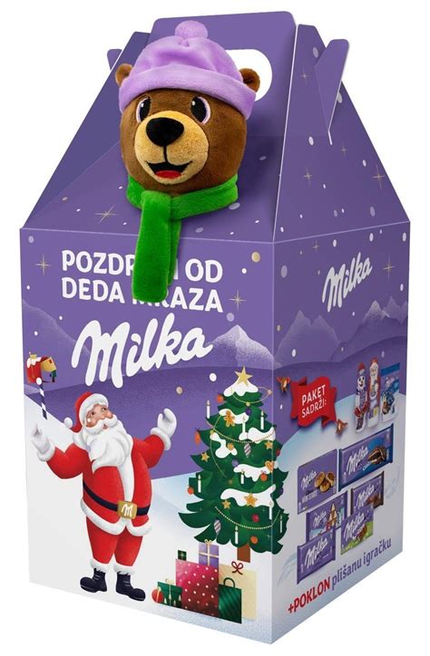 Novogodišnji Paketić Milka Xmas Lutkica 9785g Cenoteka