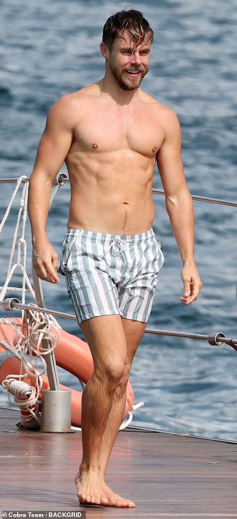 Exclusive Derek Hough And Hayley Erbert Seen For First Time Since Marrying In Carmel As They