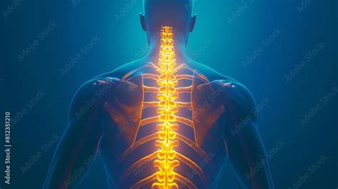 Spinal Column Also Known As Backbone Or Vertebral Column Is A Flexible Series Of Vertebrae