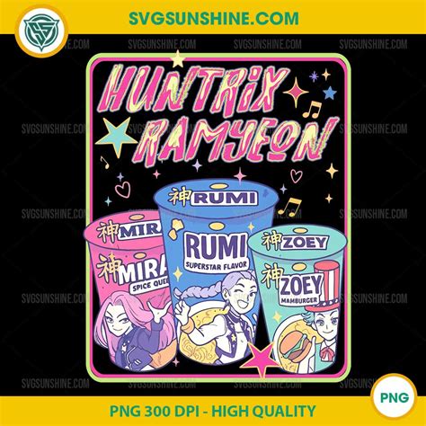 Huntrix Rumi Png Kpop Demon Hunters Png Digital