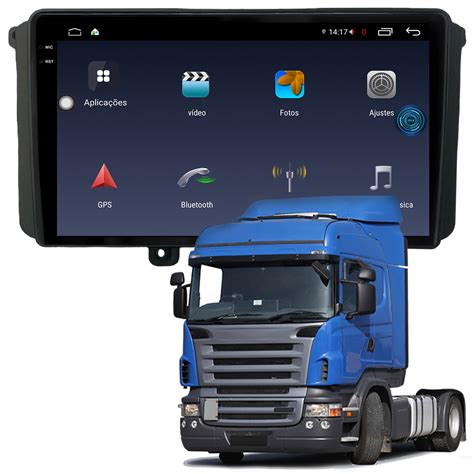 MultimÍdia Aikon FÓton 4ram 64gb Tela 2k 10 Scania Ntg Soaudio