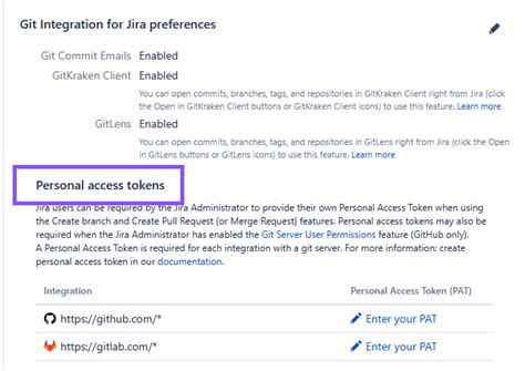 Enforced Git Permissions For Users Git Integration For Jira Self Managed